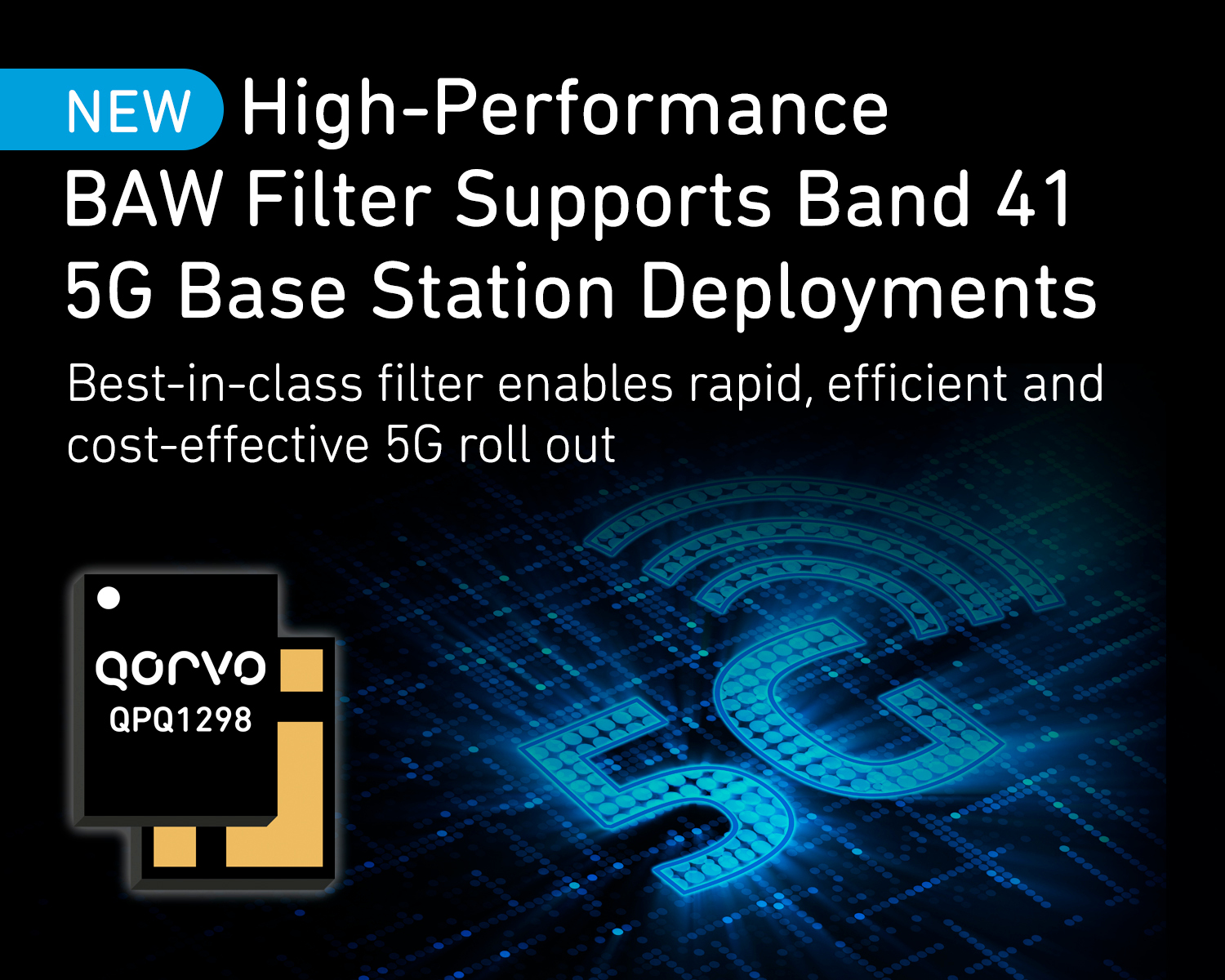5G基地局に向けたBAWフィルター、Qorvoが発売 - 製品＆サービス：日経クロステック Active