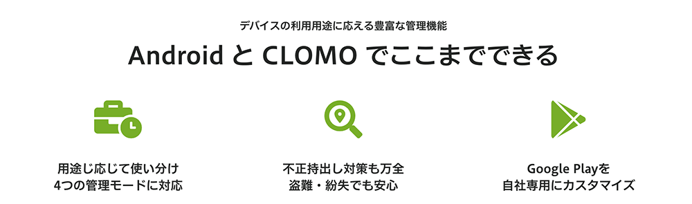 国内専業ベンダーとして Google が認めた MDM Androidの管理ならCLOMO | 日経クロステック EXPO 2020